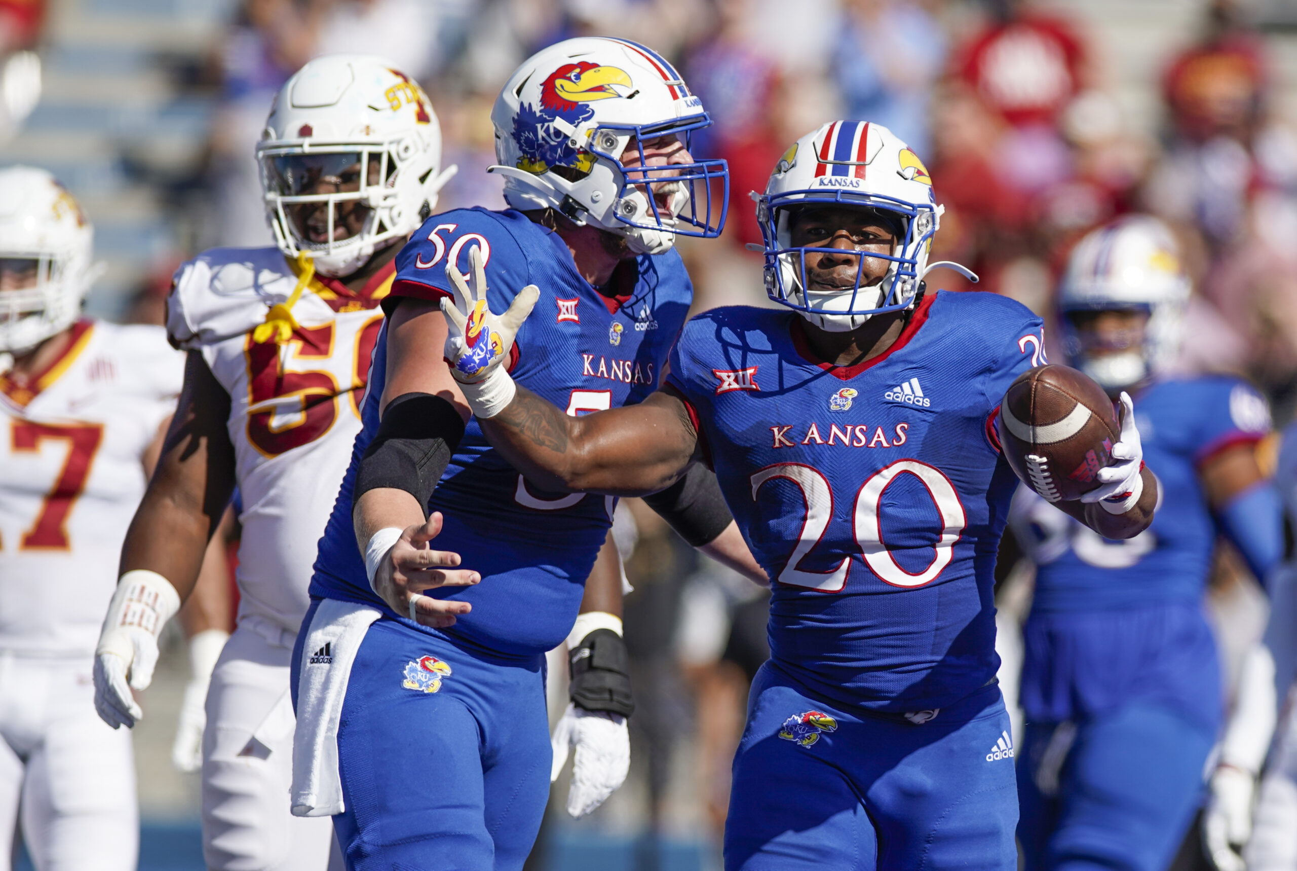 KU running back Daniel Hishaw Jr. is back on the practice field with ...